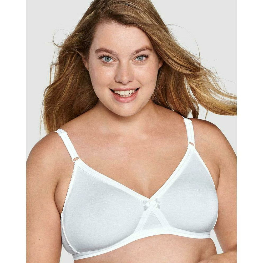 Naturana Firm Support Wirefree 100 Cotton Bra PlusSizeBras Australia Naturana Firm Support Wirefree 100 Cotton Bra PlusSizeBras Australia